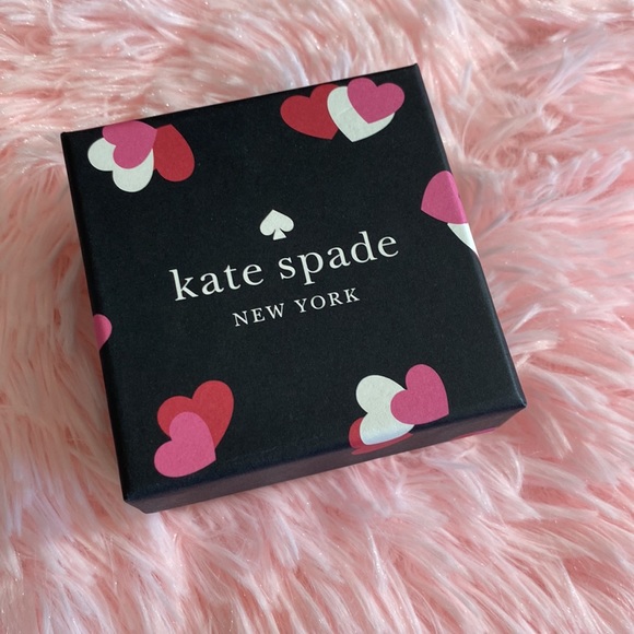 kate spade | Jewelry | Kate Spade Heart Pendant Necklace And Studs Set ...